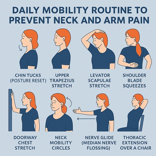 Daily Mobility Routine to Prevent Neck and Arm Pain | Coastal Carolinas ...