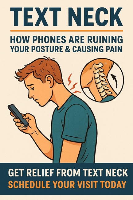 Text Neck: How Phones Are Ruining Your Posture & Causing Pain | Coastal ...